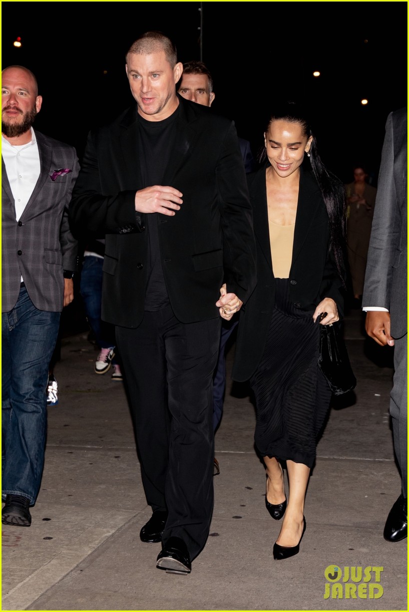 Channing Tatum Buddies Up With Austin Butler, Holds Hands With Zoe ...