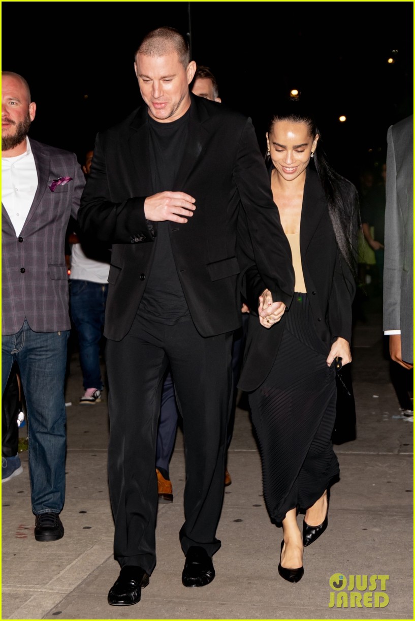 Channing Tatum Buddies Up With Austin Butler, Holds Hands With Zoe ...