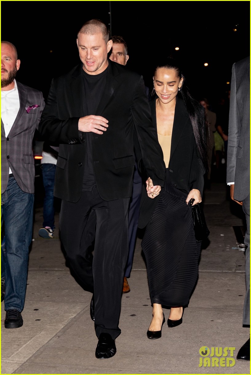 Channing Tatum Buddies Up With Austin Butler, Holds Hands With Zoe ...
