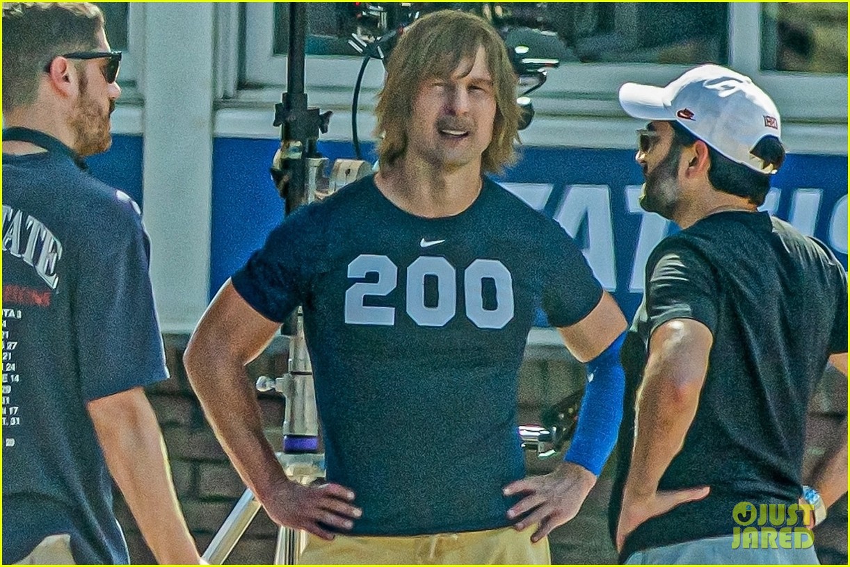Glen Powell Gets Into Character Filming New Hulu Series 'Chad Powers ...