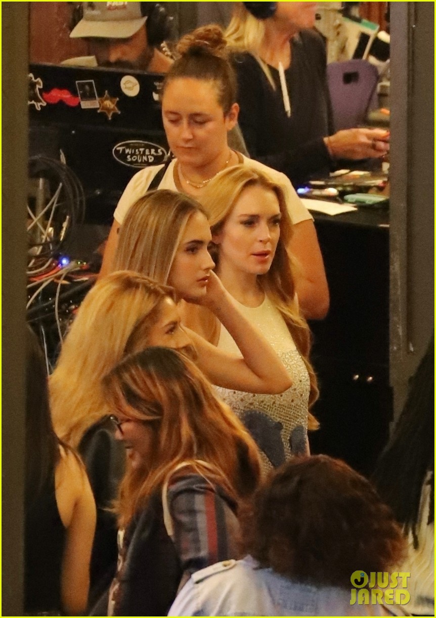 Lindsay Lohan & Julia Butters Spotted Together on 'Freakier Friday' Set ...