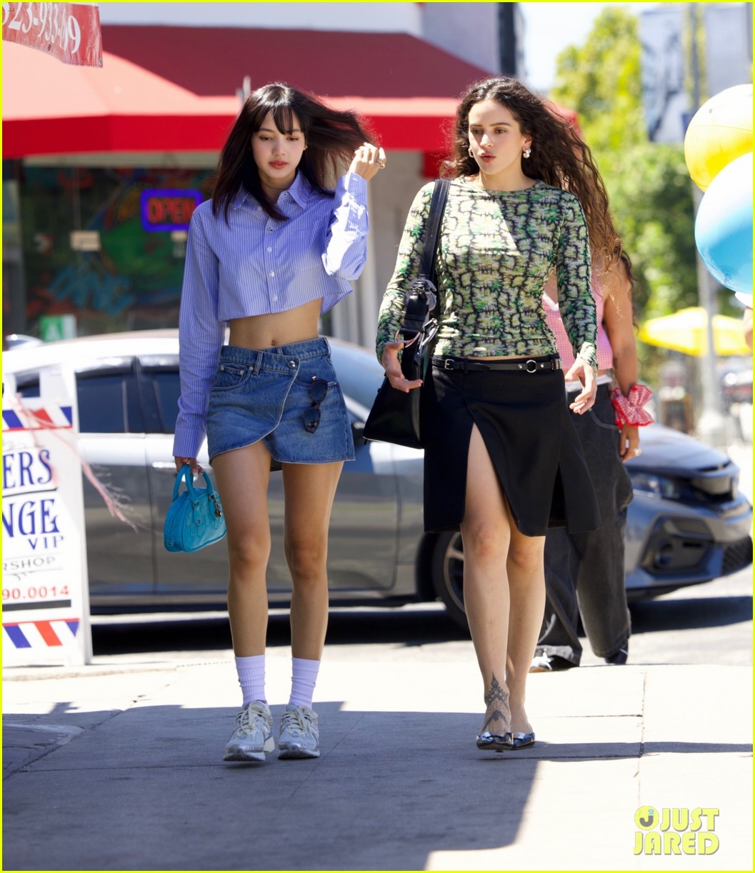 Lisa & Rosalia Grab Ice Cream Together After 'New Woman' Release ...