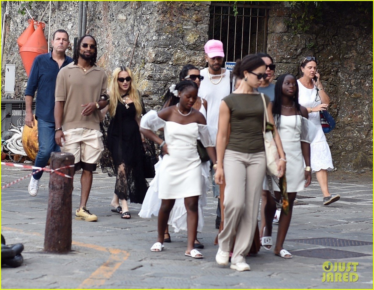 Madonna Holds Hands with Rumored Boyfriend Akeem Morris During Trip to ...