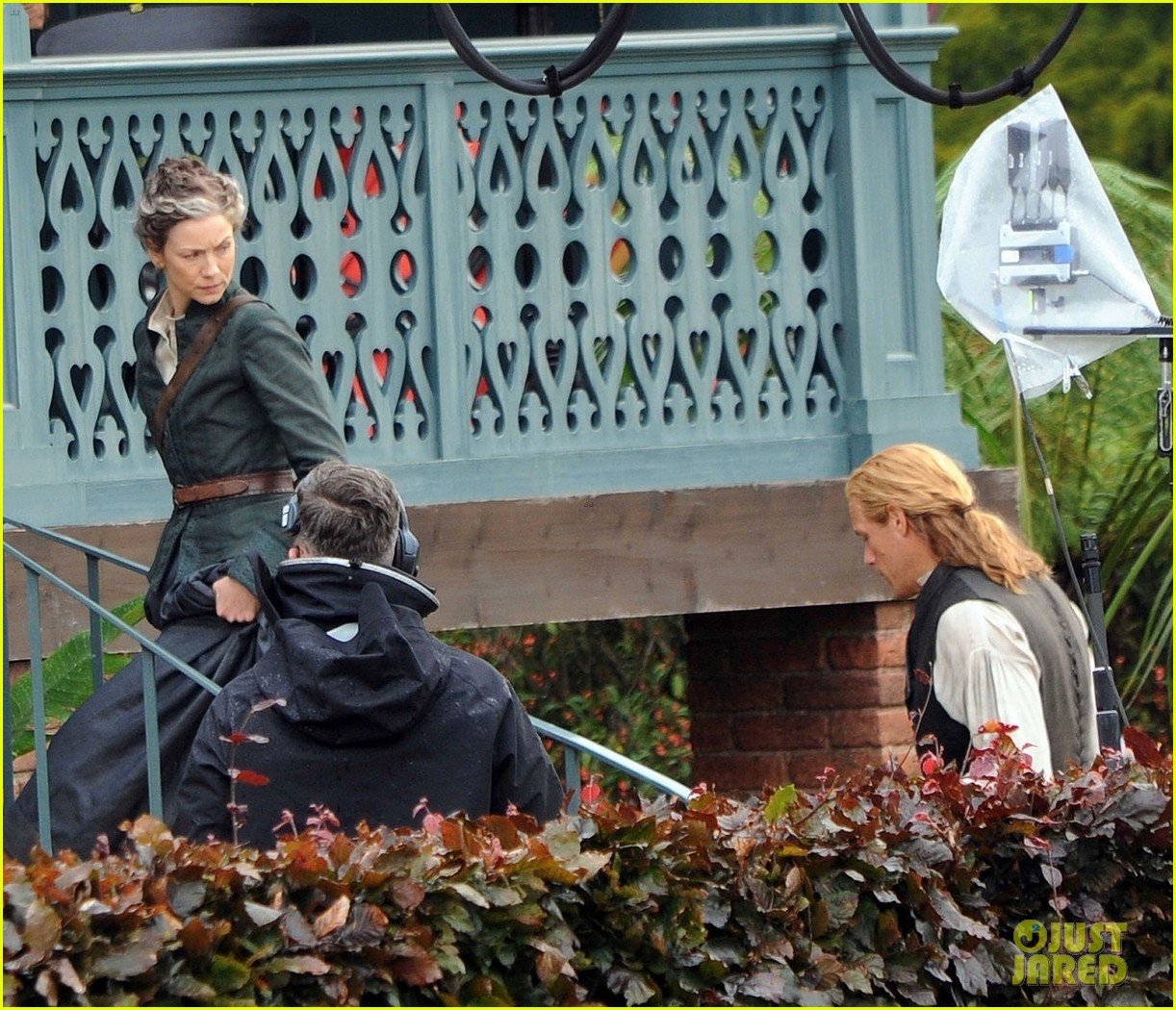 Sam Heughan & Caitriona Balfe Film Scenes for Final Season of ...