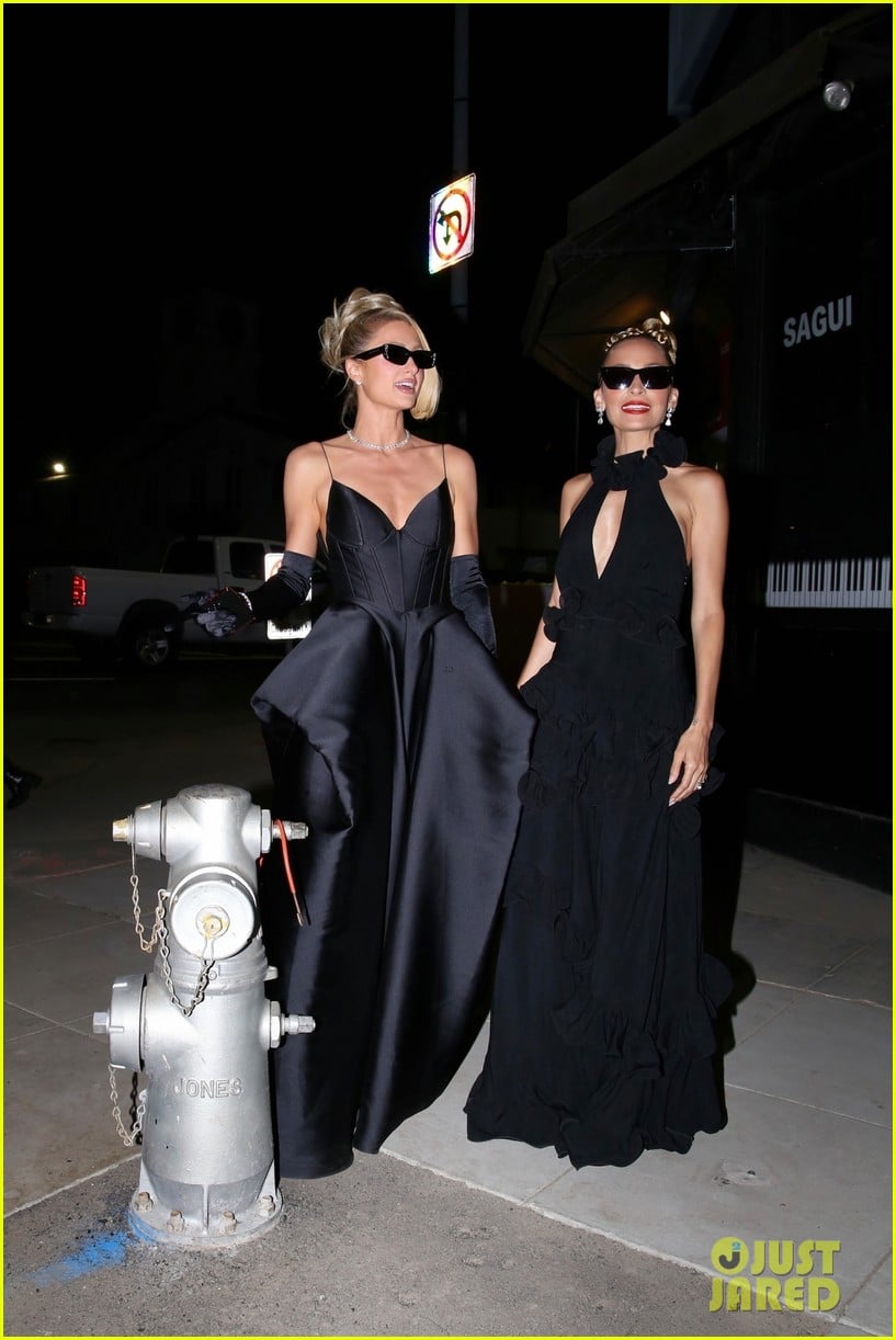 Paris Hilton & Nicole Richie are Glam BFFs While Filming for 'Simple ...