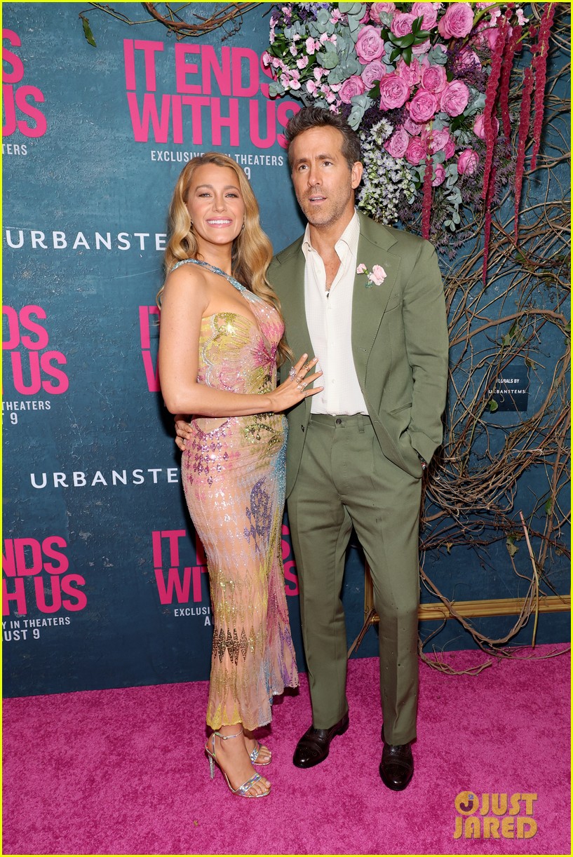 Ryan Reynolds & Hugh Jackman Support Blake Lively at 'It Ends With Us ...