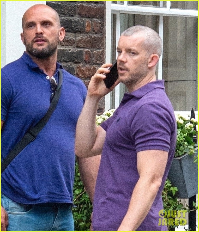 Russell Tovey Catches Up with a Friend During Day Out in London: Photo ...