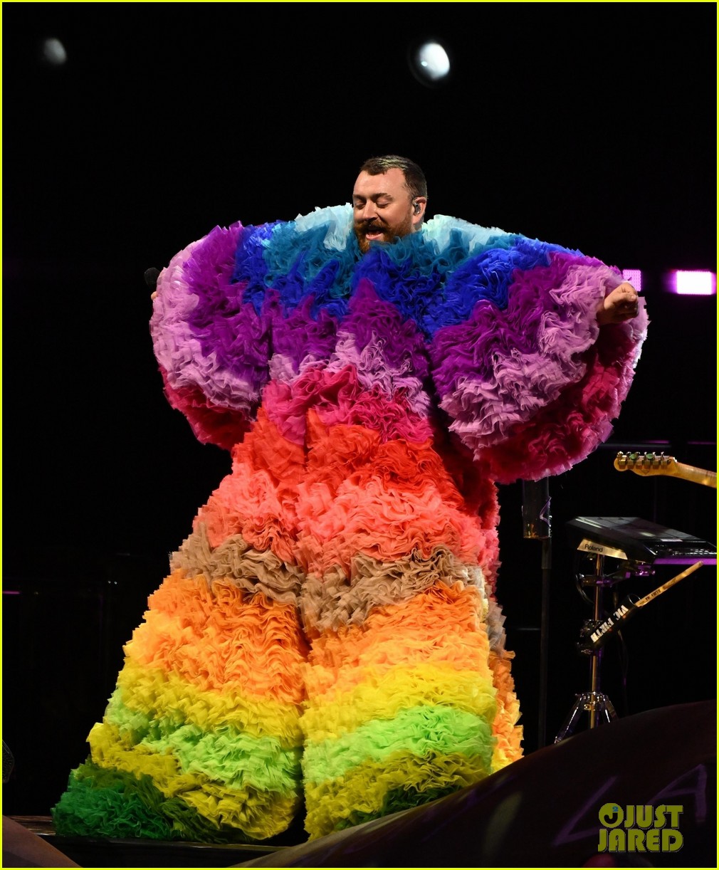 Sam Smith Shows Off Their One-of-a-Kind Stage Style in Bold Looks ...