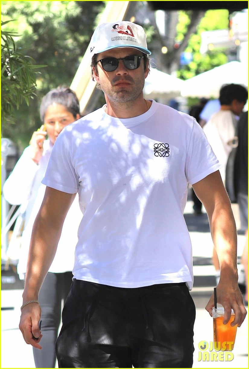 Sebastian Stan Puts His Biceps on Display in New Candid Photos: Photo ...