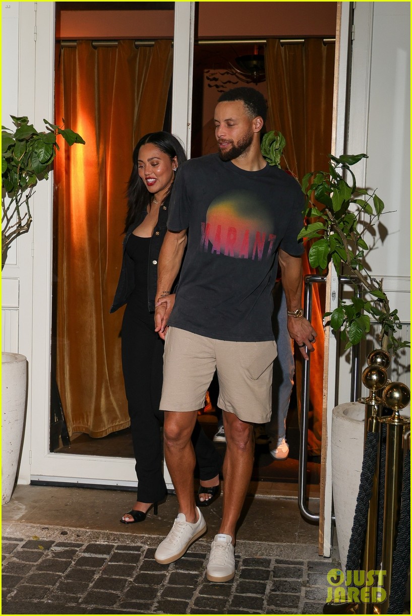 Steph & Ayesha Curry Step Out to Dinner in Paris to Celebrate Olympic ...