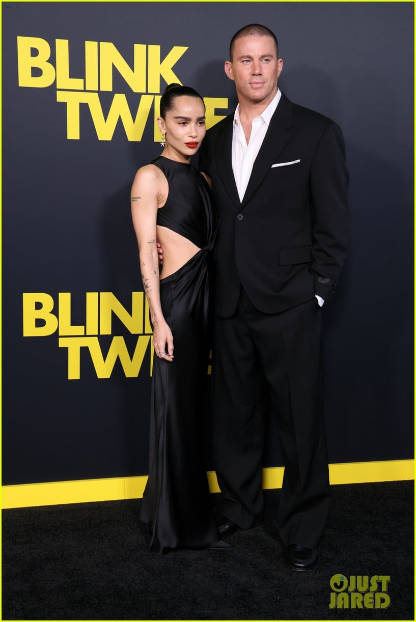 Channing Tatum & Zoe Kravitz Finally Make Red Carpet Debut at 'Blink ...