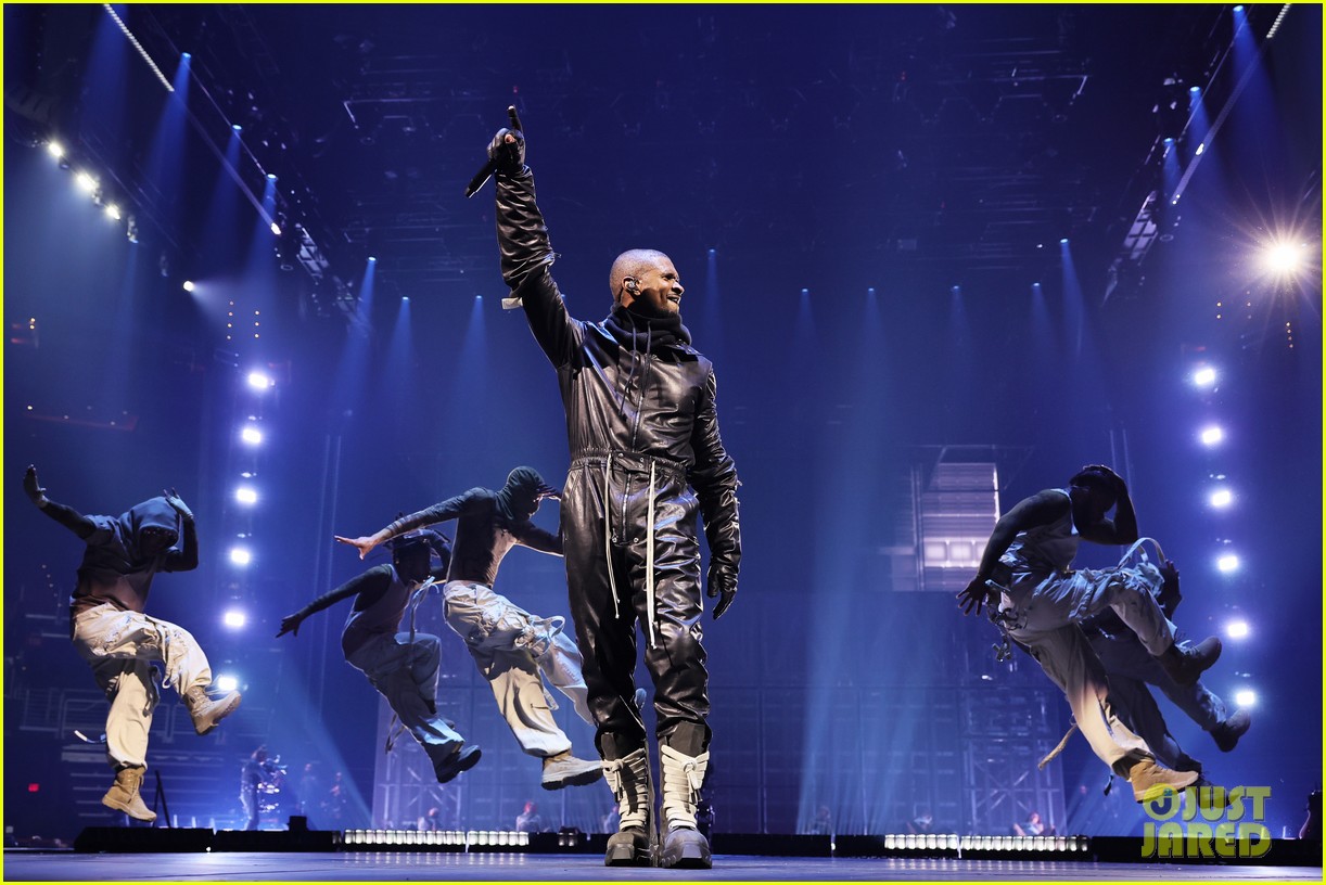 Usher Setlist Revealed for 2024 Past Present Future Tour After First ...