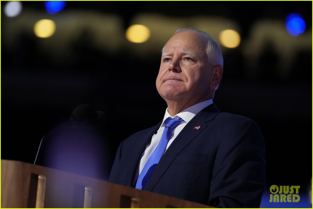 Tim Walz's Son Gus Breaks Down in Tears During Emotional DNC Moment ...