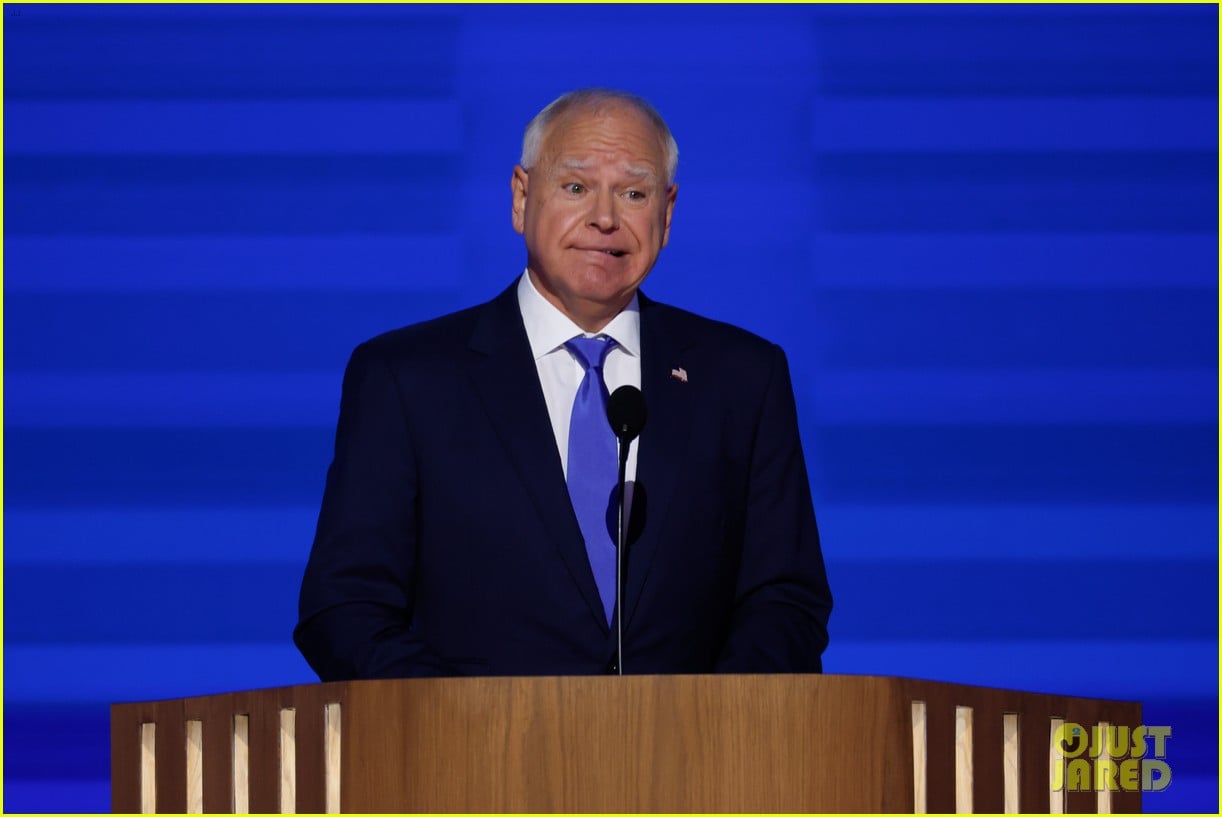Tim Walz's Son Gus Breaks Down in Tears During Emotional DNC Moment ...