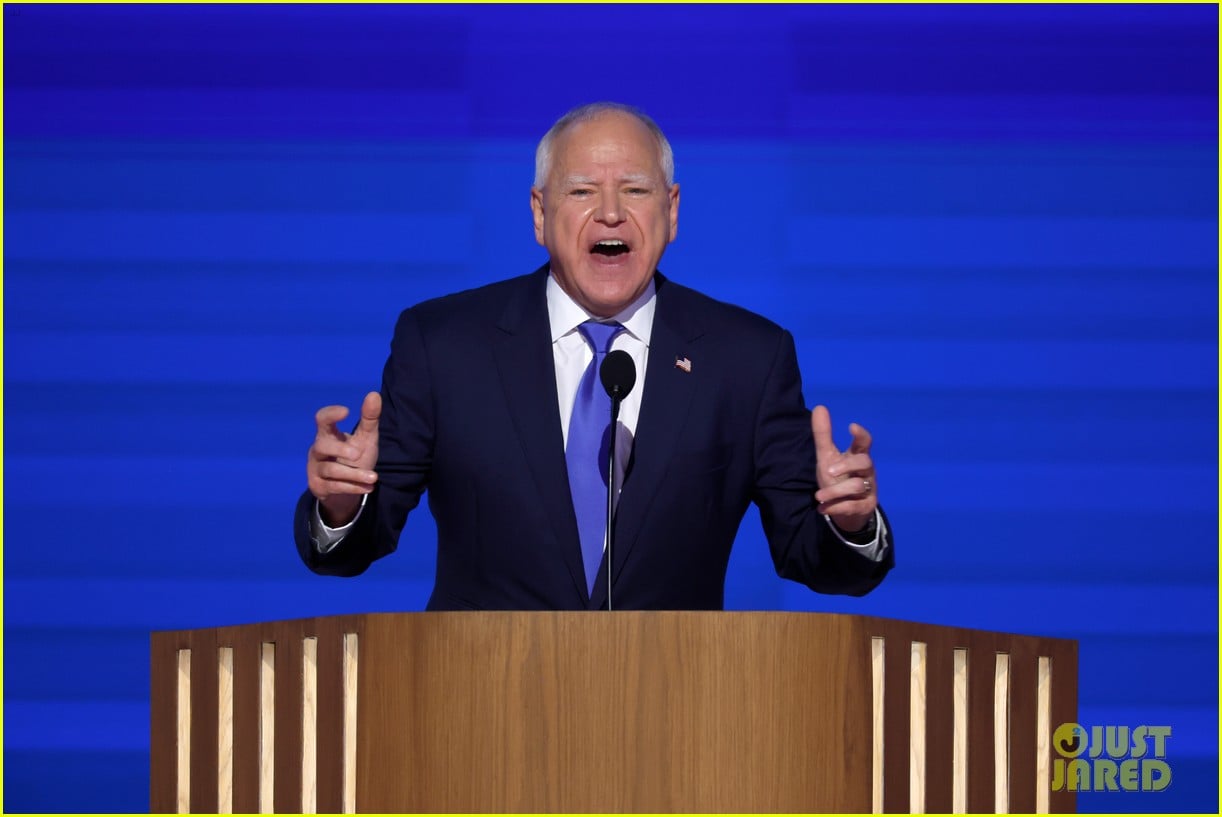 Tim Walz's Son Gus Breaks Down in Tears During Emotional DNC Moment ...