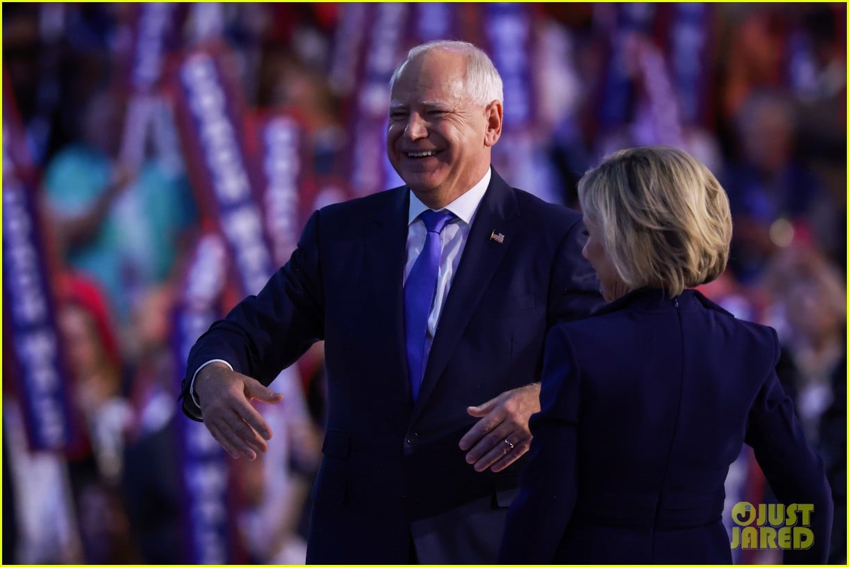 Tim Walz's Son Gus Breaks Down in Tears During Emotional DNC Moment ...