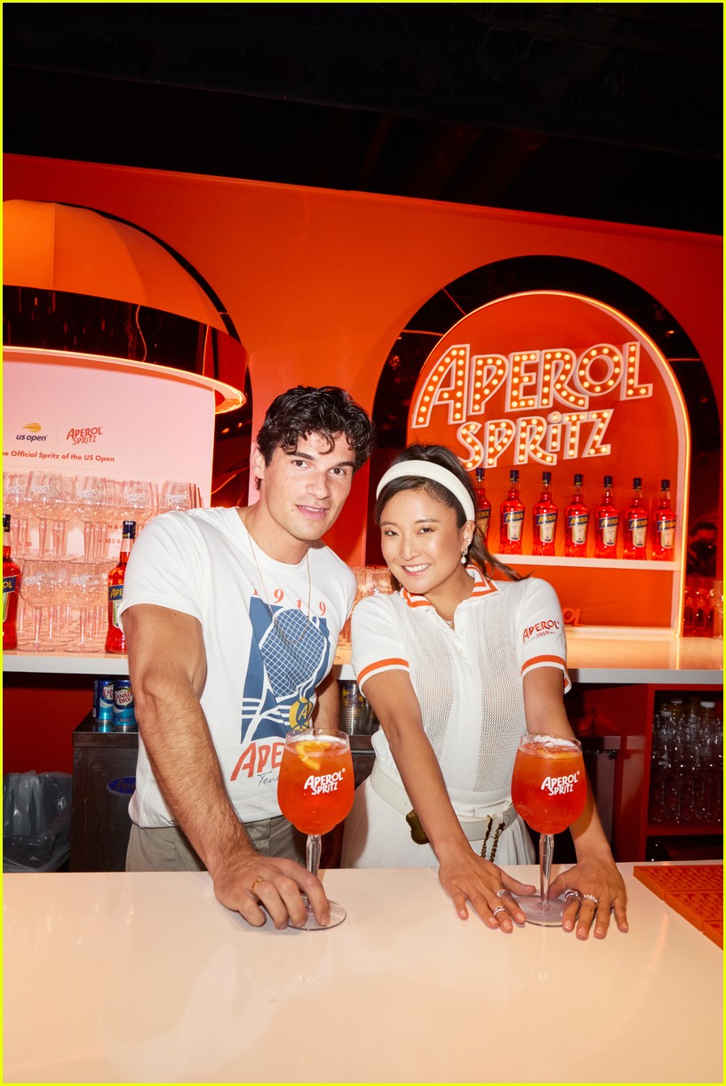 Ashley Park Attends US Open With Boyfriend Paul Forman, Her First Major ...