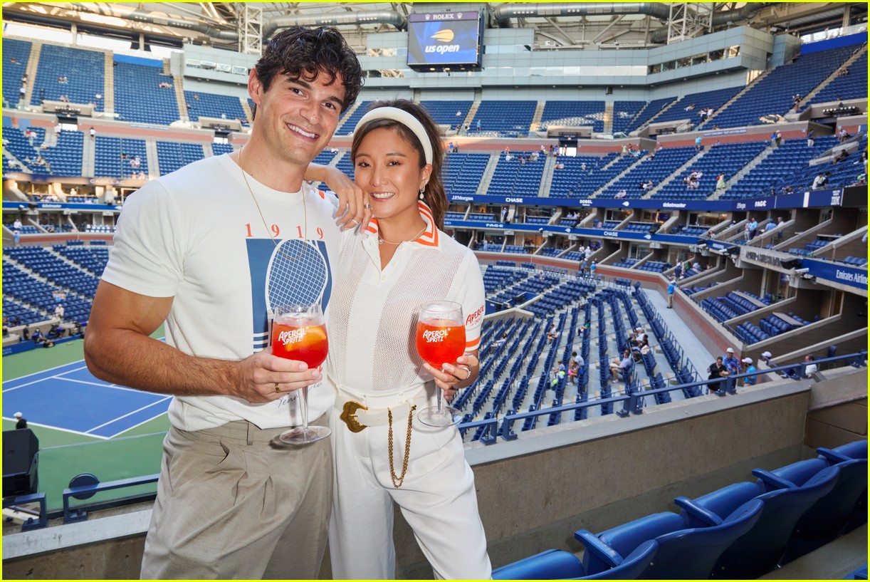 Ashley Park Attends US Open With Boyfriend Paul Forman, Her First Major ...
