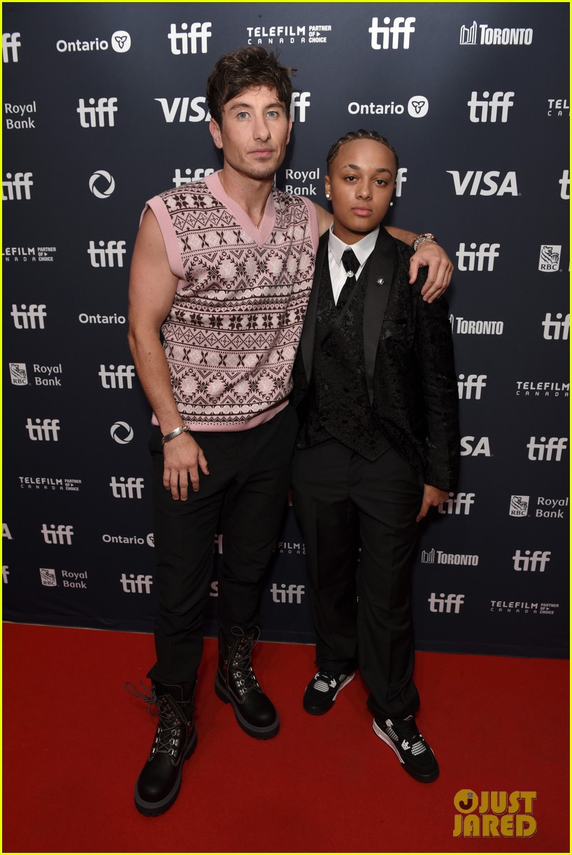 Barry Keoghan Wears Pink Sweater Vest to 'Bird' Premiere at TIFF 2024 ...