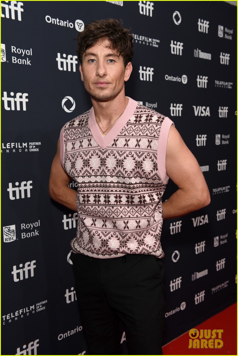 Barry Keoghan Wears Pink Sweater Vest to 'Bird' Premiere at TIFF 2024 ...
