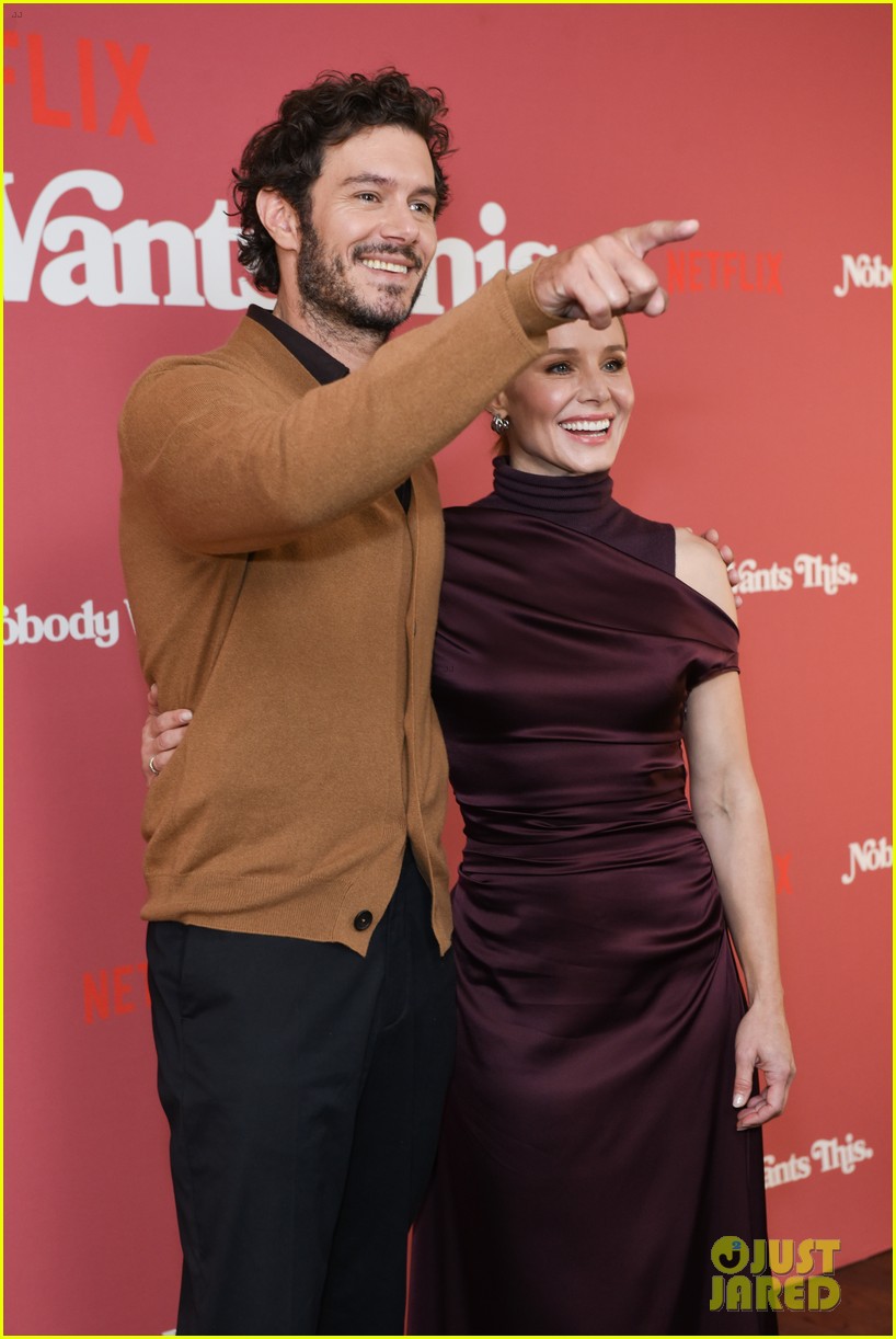 Adam Brody & Kristen Bell Step Out to Promote New Netflix Rom-Com ...