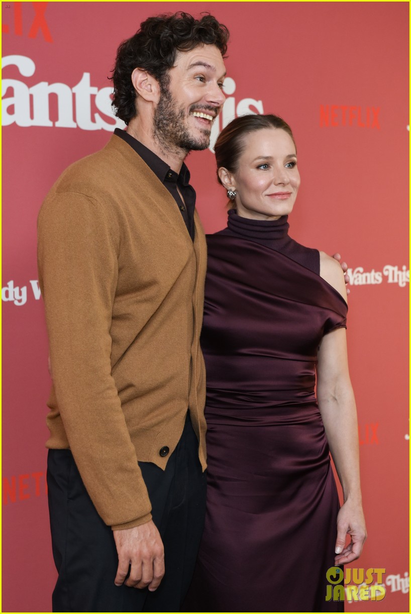 Adam Brody & Kristen Bell Step Out to Promote New Netflix Rom-Com ...
