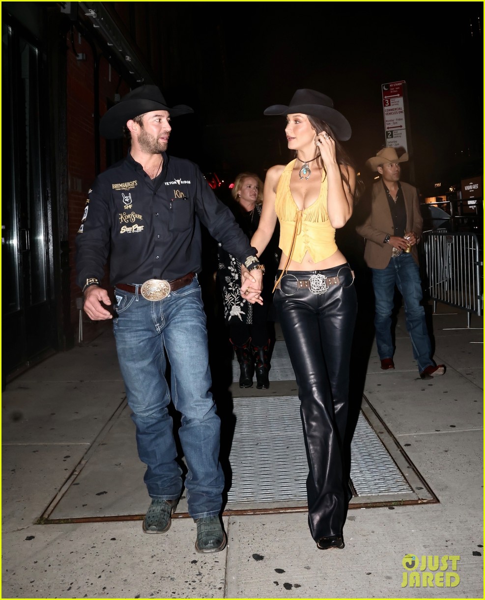 Bella Hadid & Adan Banuelos Are All Loved-Up & Cowboy Chic at Teton ...