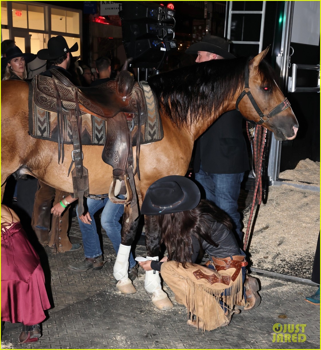 Bella Hadid & Adan Banuelos Are All Loved-Up & Cowboy Chic at Teton ...