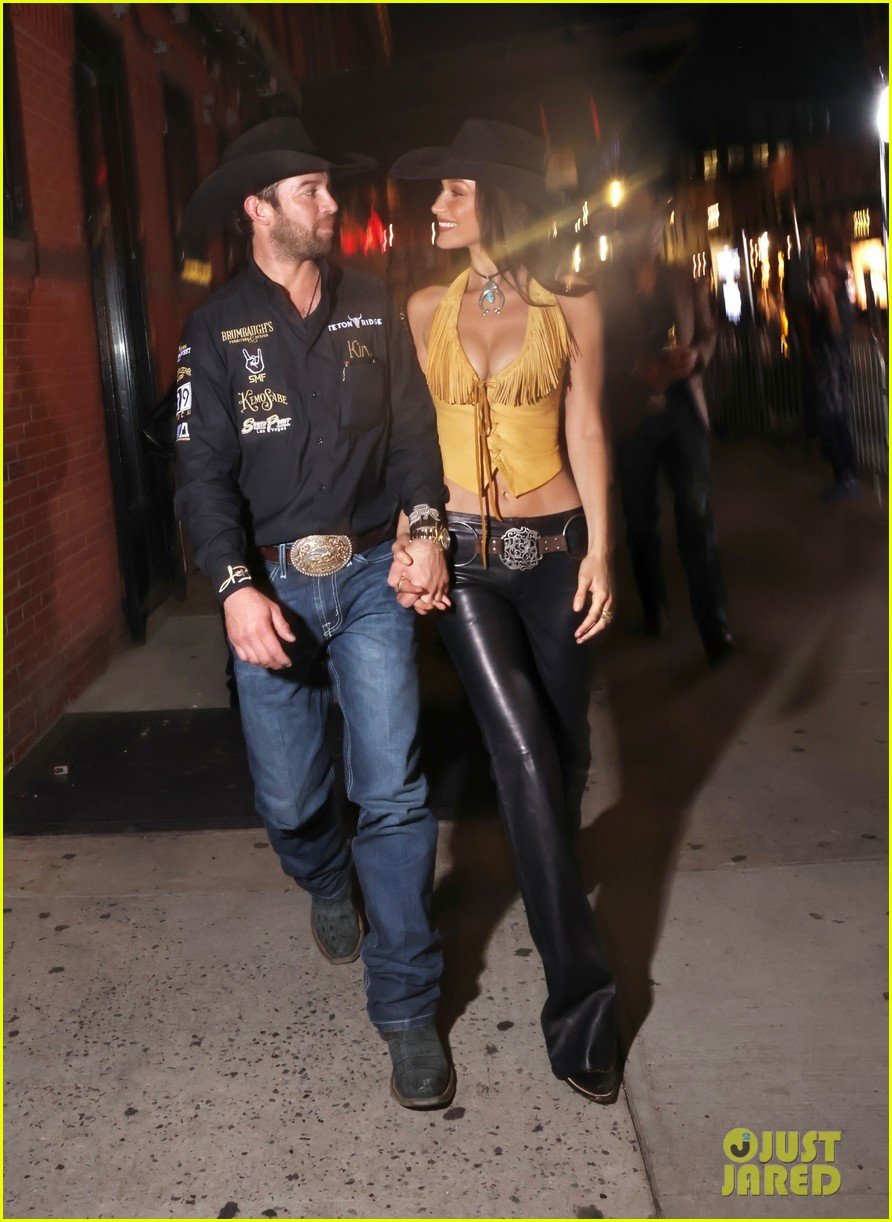 Bella Hadid & Adan Banuelos Are All Loved-Up & Cowboy Chic at Teton ...