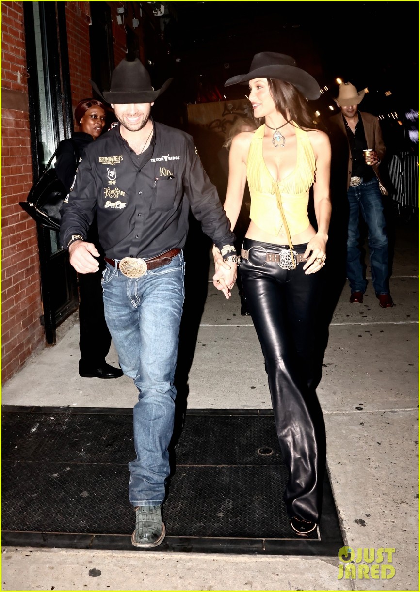 Bella Hadid & Adan Banuelos Are All Loved-Up & Cowboy Chic at Teton ...