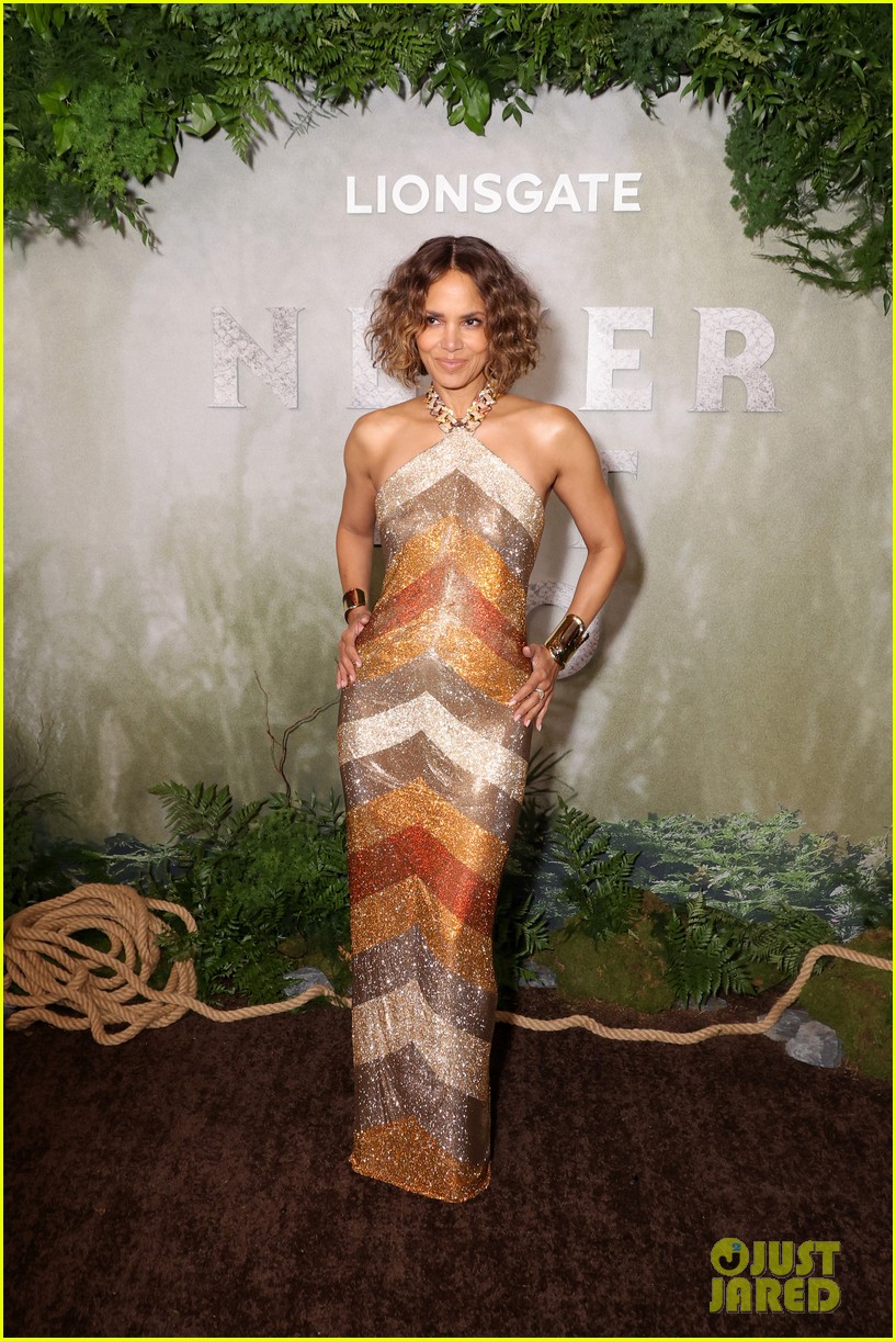 Halle Berry Joins Young Co-Stars Percy Daggs IV & Anthony B. Jenkins at ...