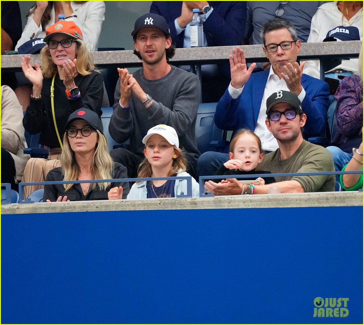 Emily Blunt & John Krasinski Make Rare Appearance with Their Two ...