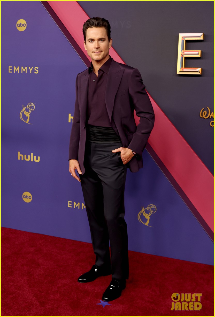 Matt Bomer & Jonathan Bailey Are Two Sharp Studs at Emmy Awards 2024 ...