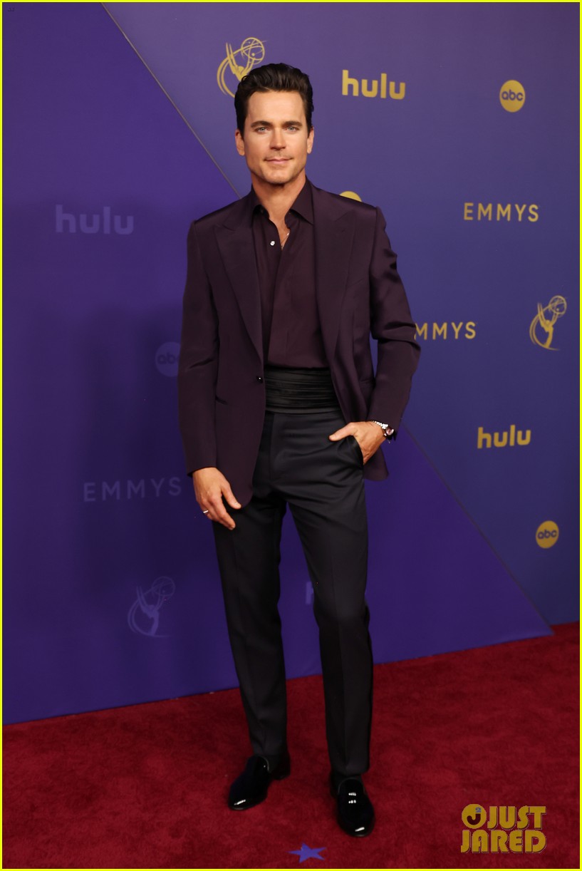 Matt Bomer & Jonathan Bailey Are Two Sharp Studs at Emmy Awards 2024 ...