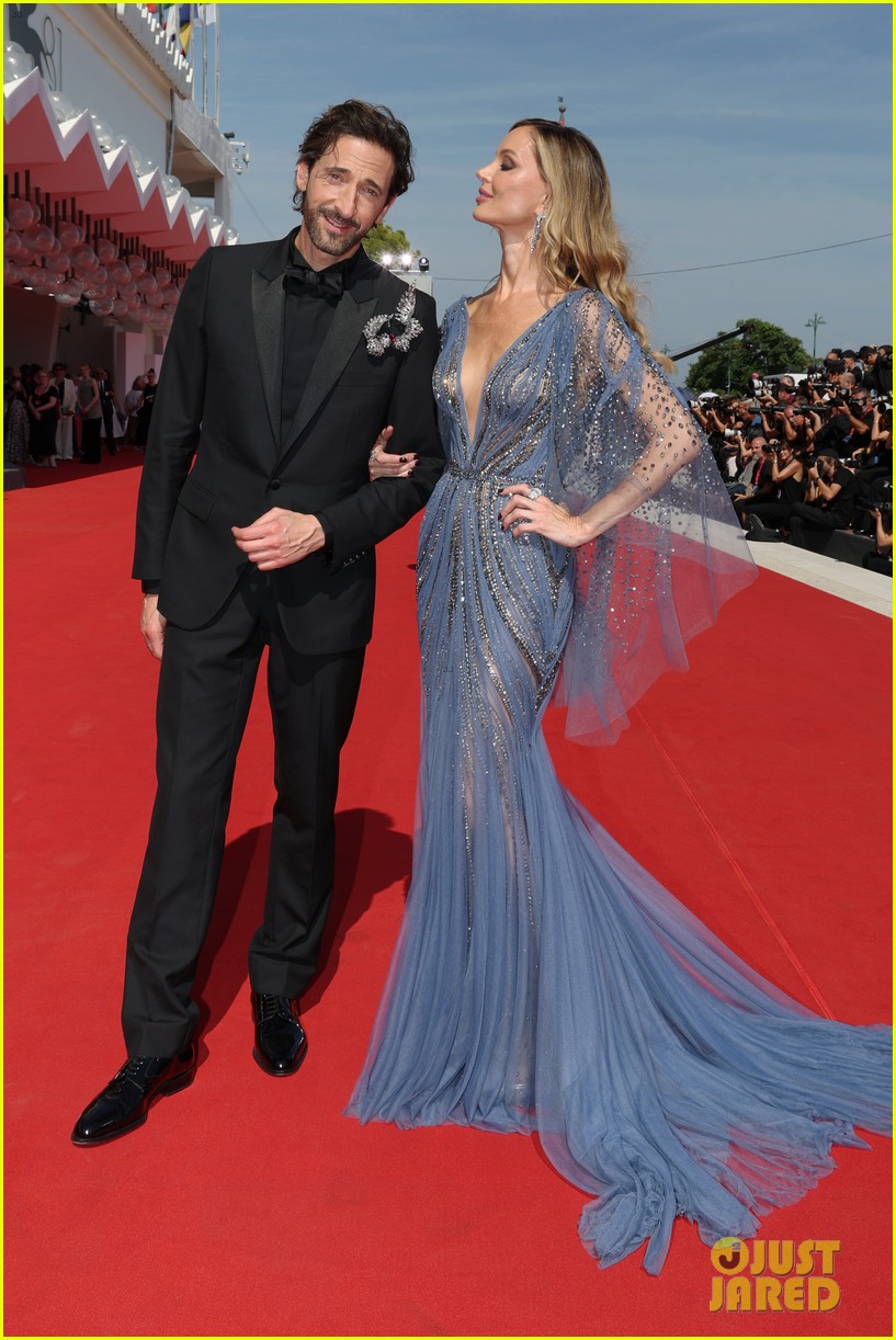 Adrien Brody & Felicity Jones Attend 'The Brutalist' Premiere at Venice ...