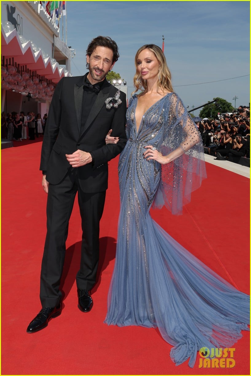 Adrien Brody & Felicity Jones Attend 'The Brutalist' Premiere at Venice ...