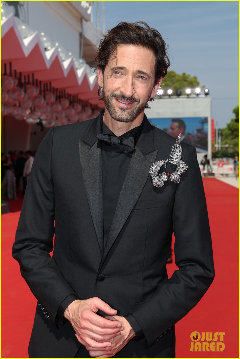 Adrien Brody & Felicity Jones Attend 'The Brutalist' Premiere at Venice Film Festival With Their ...