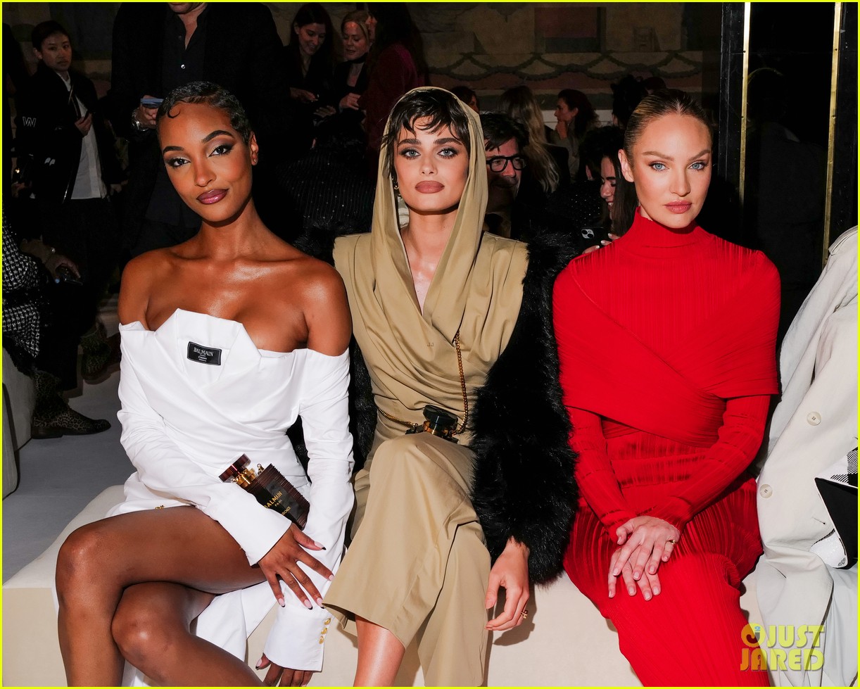 Cardi B, Anitta, Dove Cameron & Damiano David Sit Front Row at Balmain ...