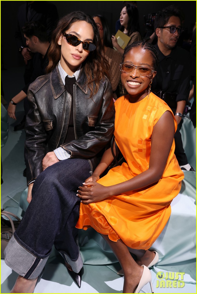 Carey Mulligan Sits Front Row with Maya Hawke at Prada Fashion Show in ...