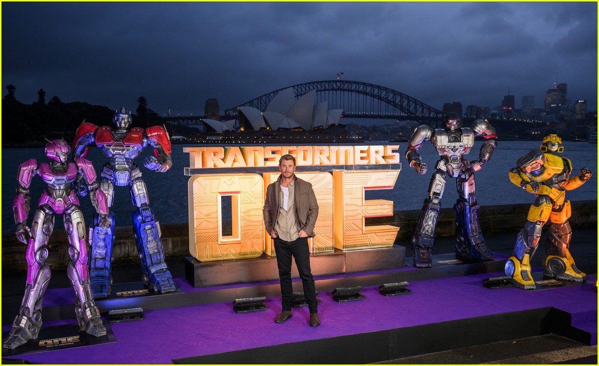 Chris Hemsworth & Brian Tyree Henry Attend 'Transformers One' Photocall ...