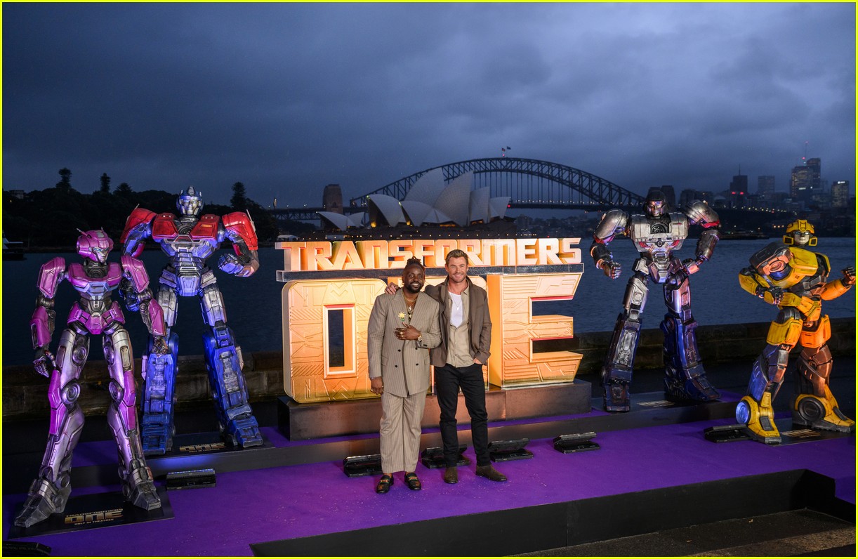 Chris Hemsworth & Brian Tyree Henry Attend 'Transformers One' Photocall at Sydney: Photo 5074945 ...
