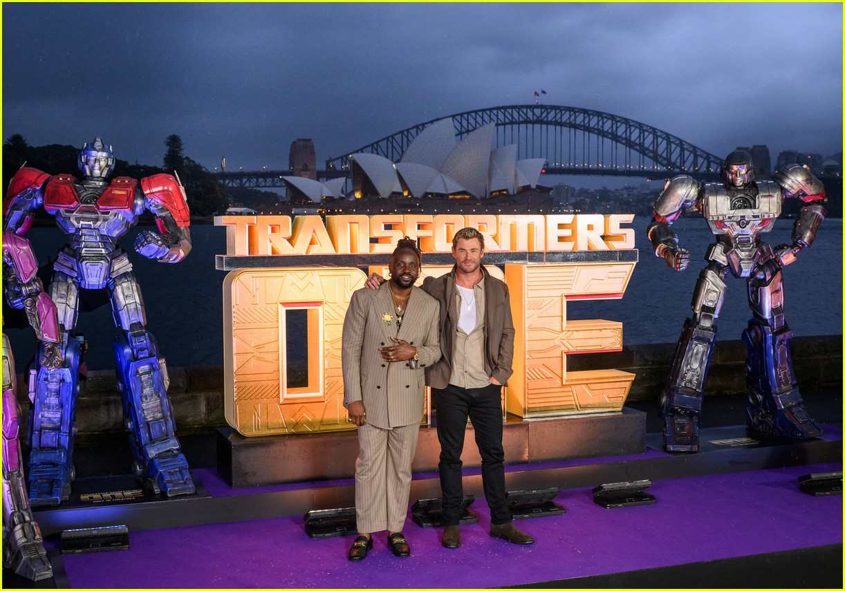 Chris Hemsworth & Brian Tyree Henry Attend 'Transformers One' Photocall at Sydney: Photo 5074946 ...