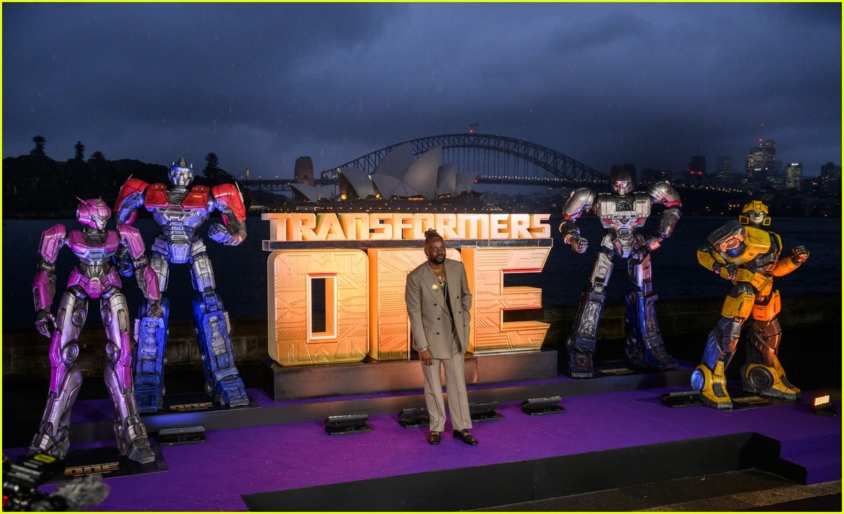 Chris Hemsworth & Brian Tyree Henry Attend 'Transformers One' Photocall ...