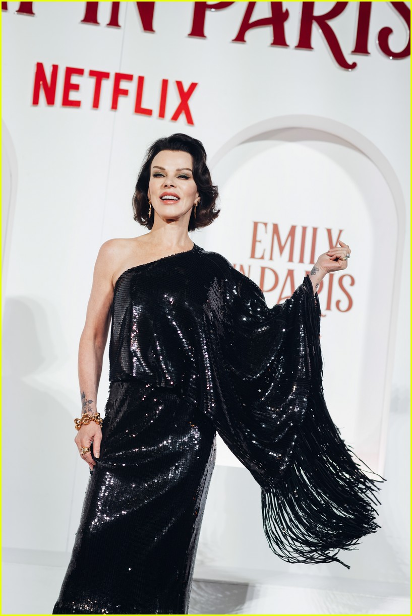 Lily Collins Goes for Gold at 'Emily in Paris' Rome Premiere - See ...