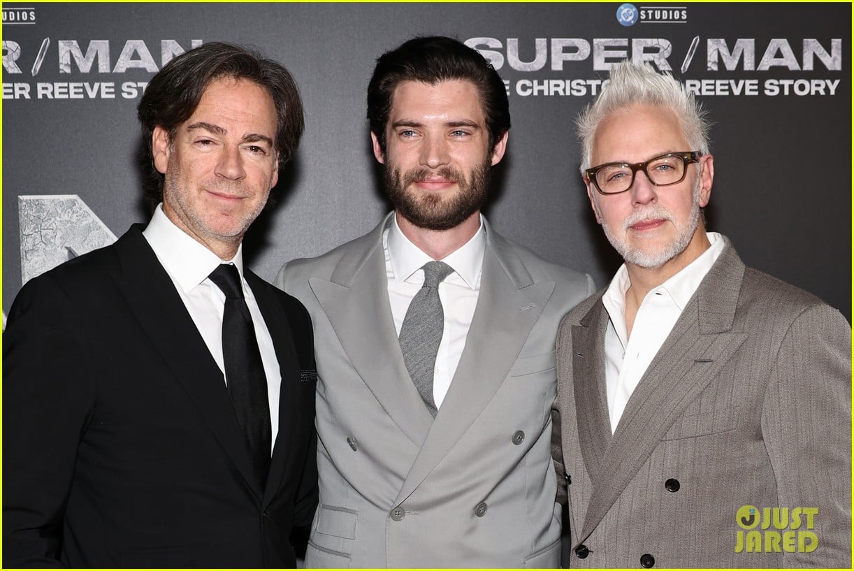 'Superman' Star David Corenswet Attends Premiere of 'Super/Man: The ...