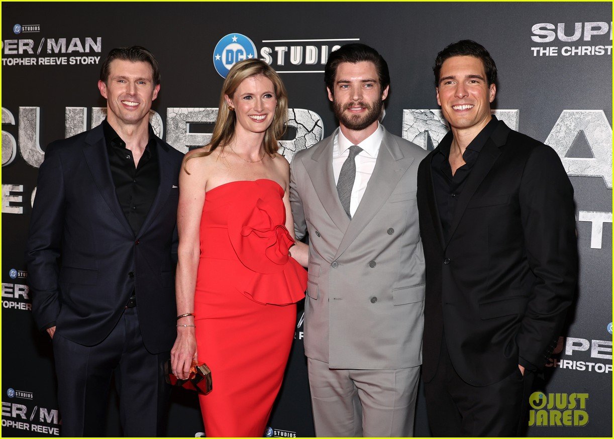 'Superman' Star David Corenswet Attends Premiere of 'Super/Man: The ...