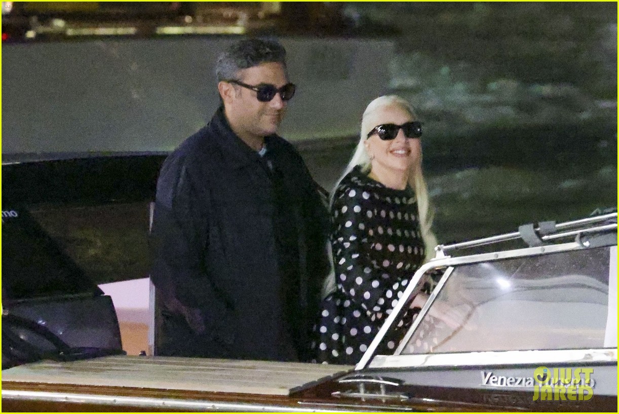 Lady Gaga Goes Back to Blonde Hair as She Arrives in Italy with Fiancé ...