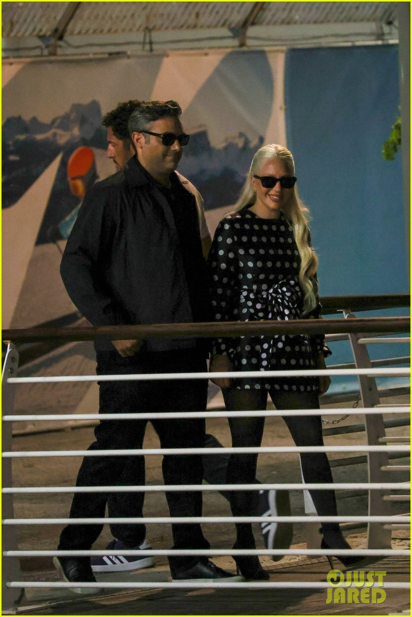 Lady Gaga Goes Back to Blonde Hair as She Arrives in Italy with Fiancé ...