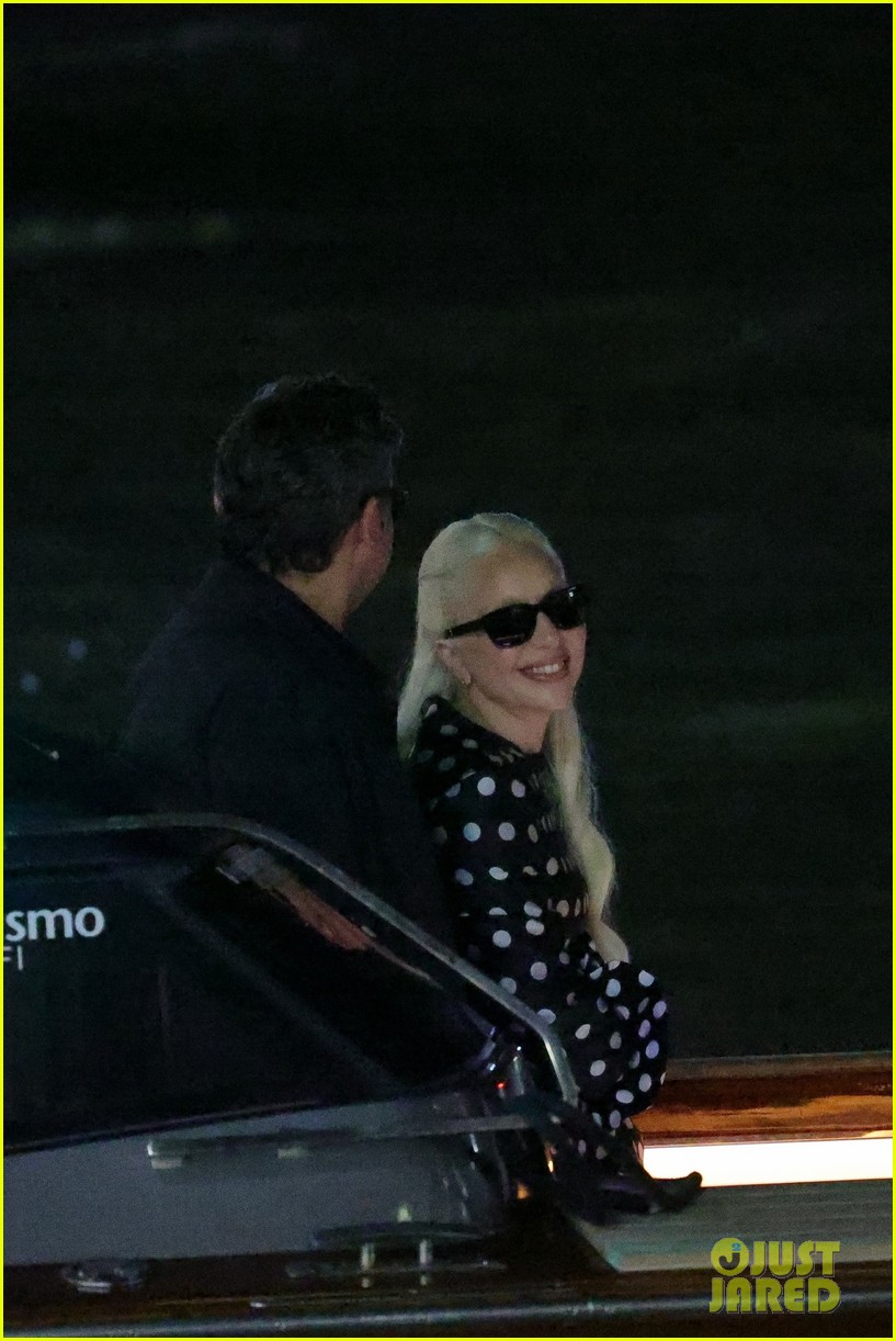 Lady Gaga Goes Back to Blonde Hair as She Arrives in Italy with Fiancé ...