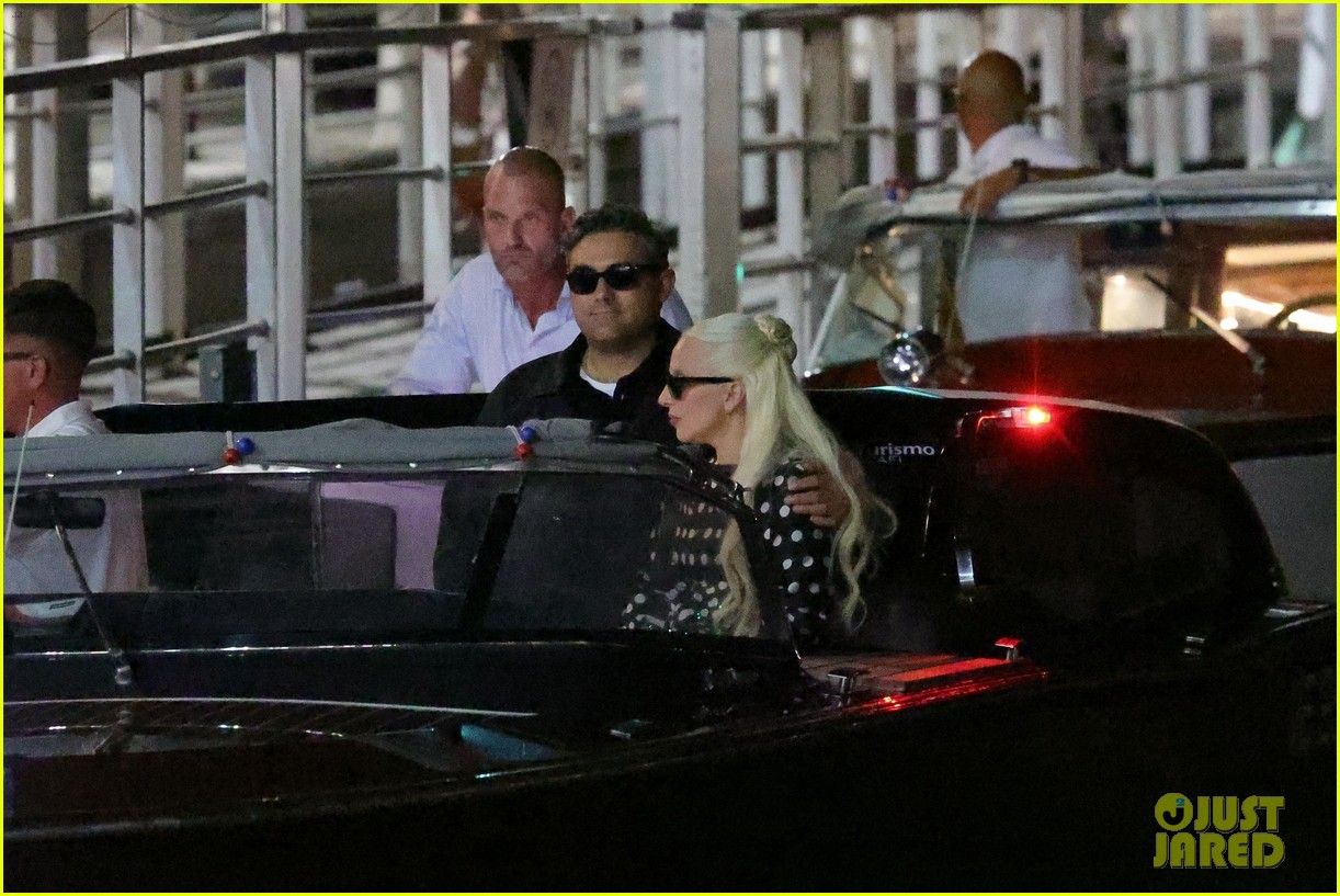 Lady Gaga Goes Back to Blonde Hair as She Arrives in Italy with Fiancé ...